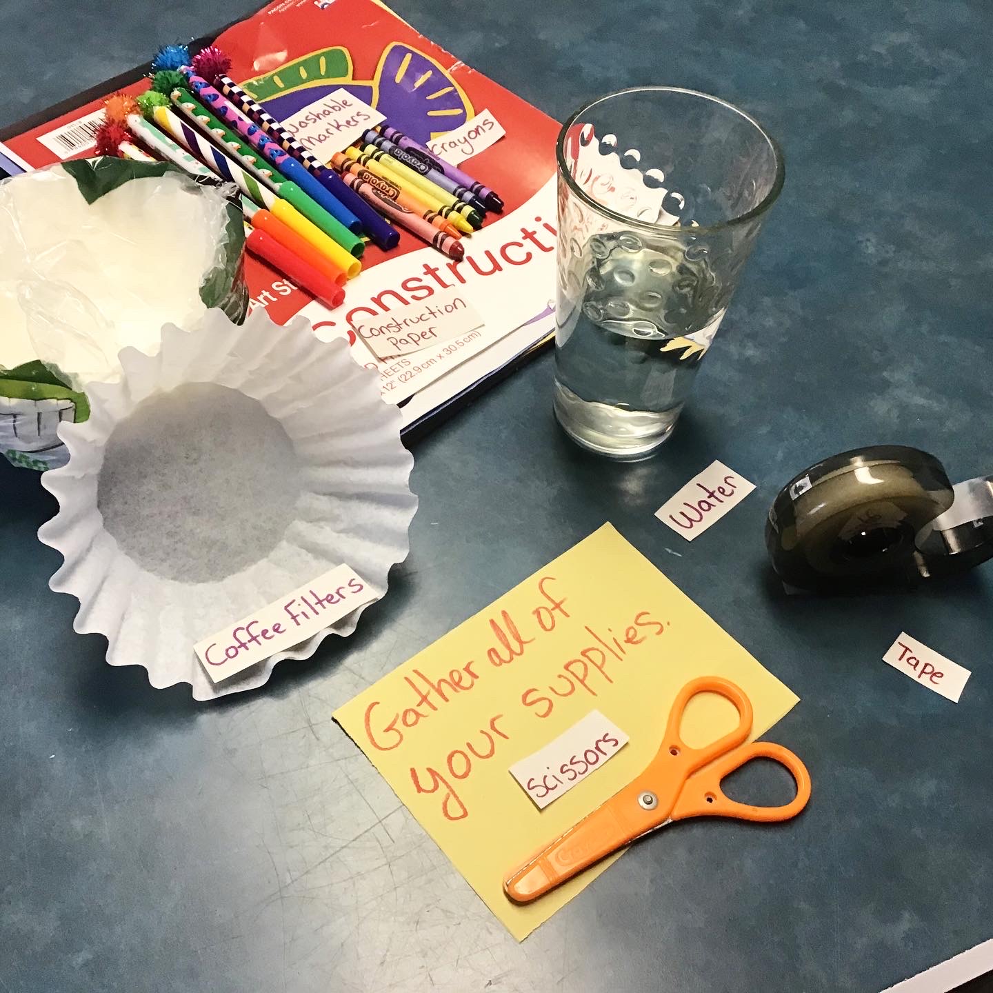 Coffee Filter Art - The Lancaster Science Factory