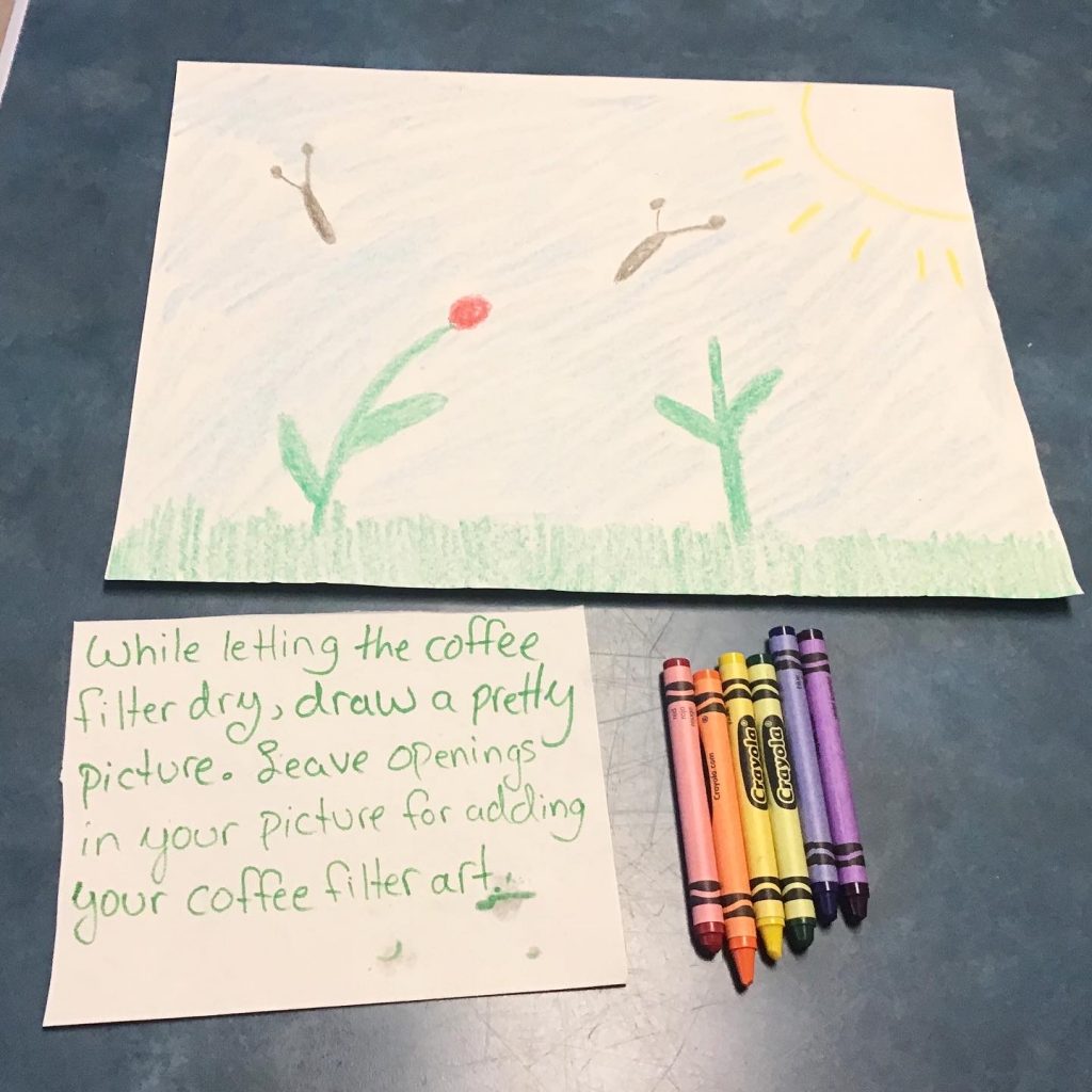 Coffee Filter Art - The Lancaster Science Factory