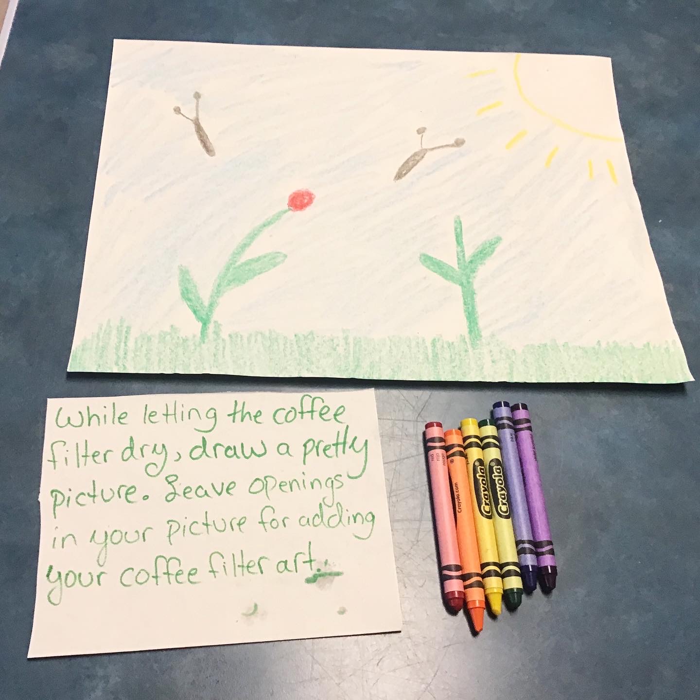 Coffee Filter Art - The Lancaster Science Factory