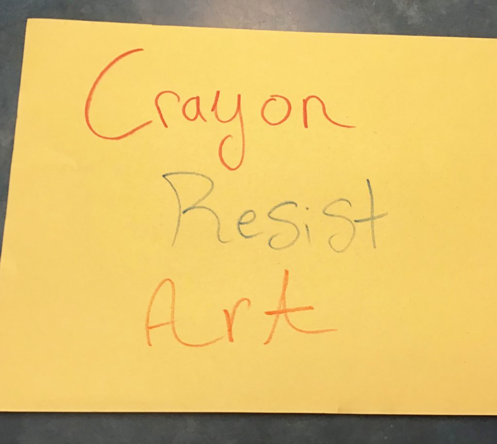 Crayon Resist Art - The Lancaster Science Factory