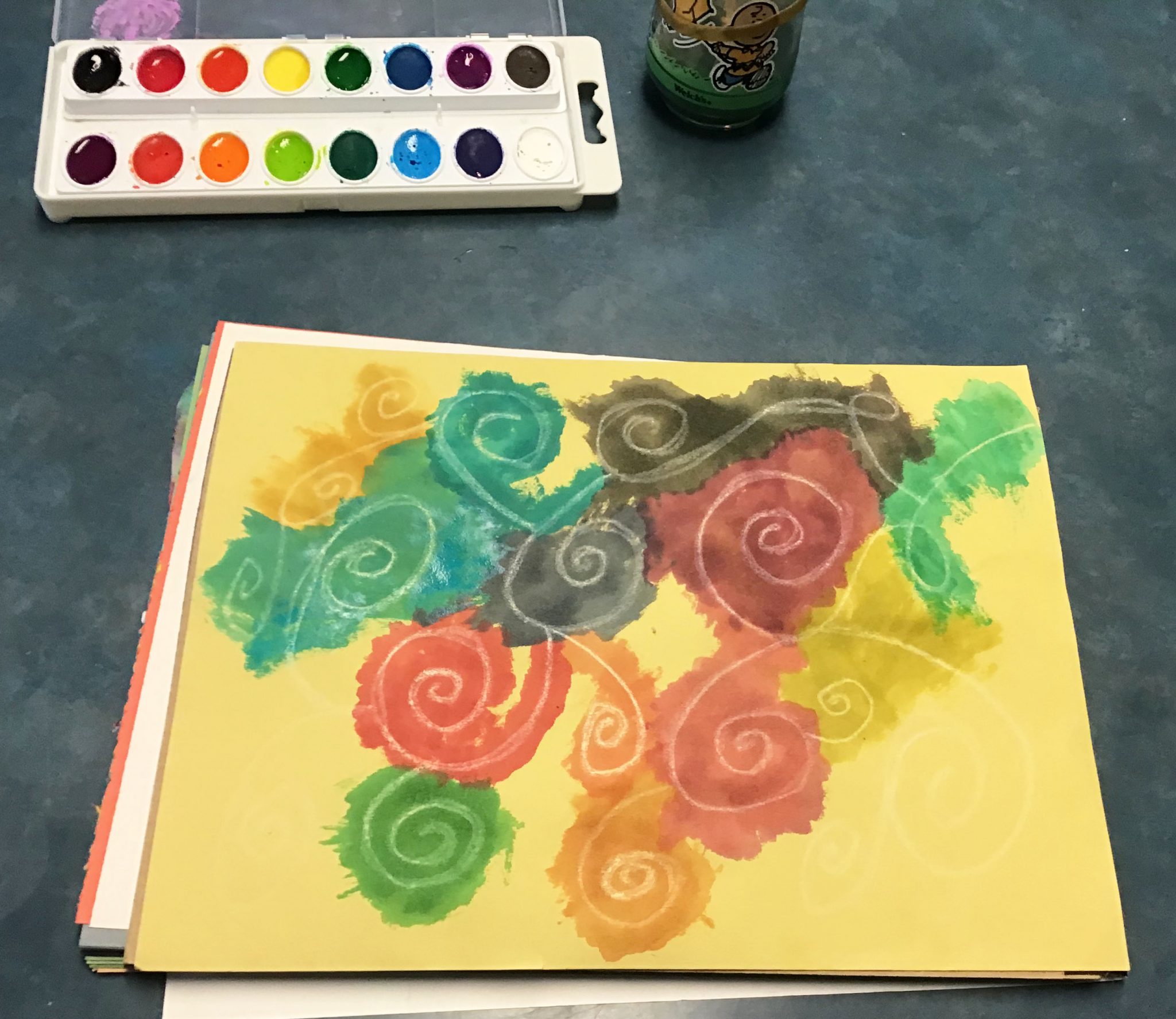 Crayon Resist Art - The Lancaster Science Factory